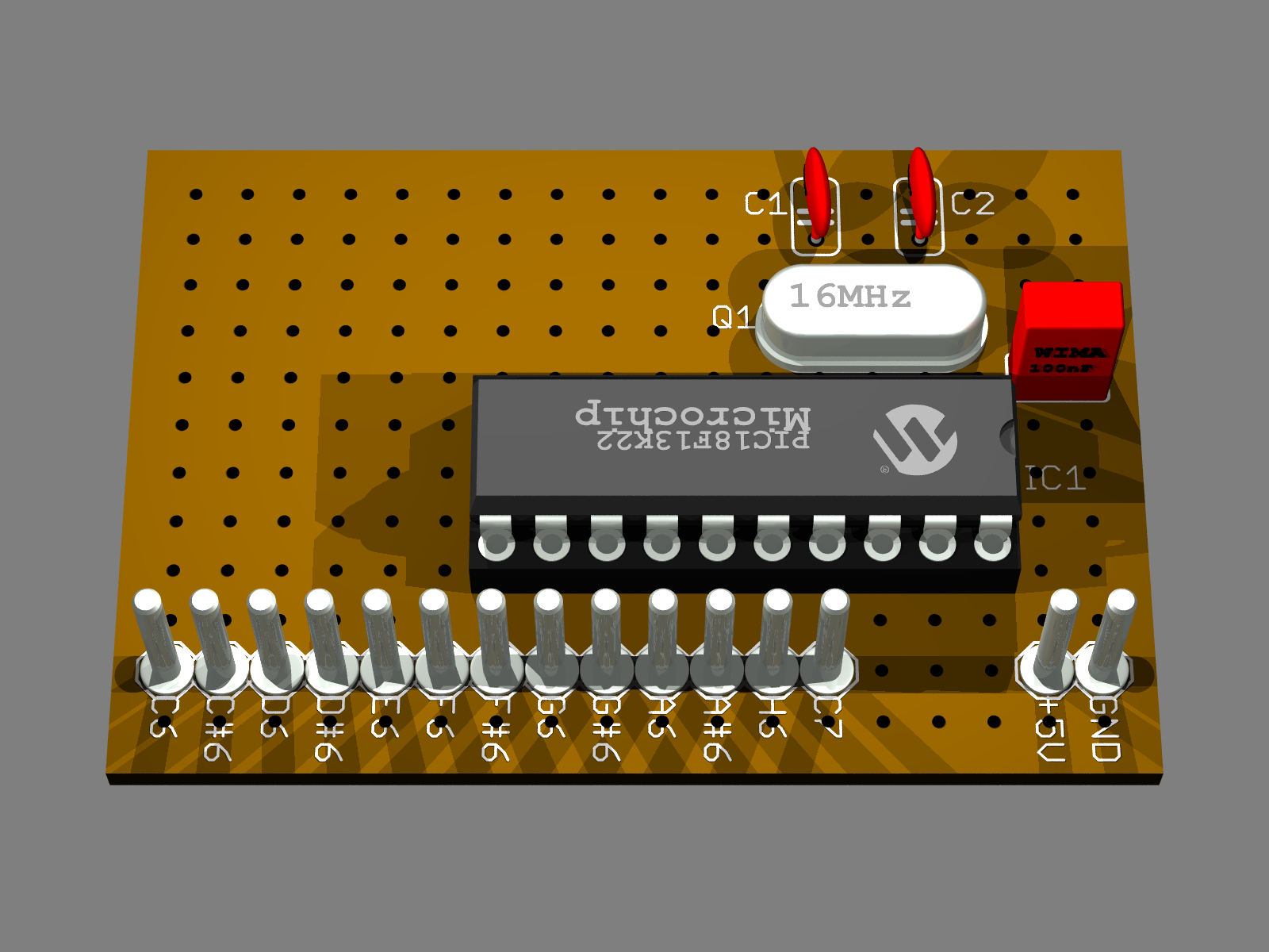Donaupeter - PIC-Top Octave Generator